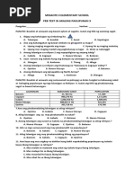 Pagsasanay Sa Civics 3 - Simbolo NG Mapa | PDF