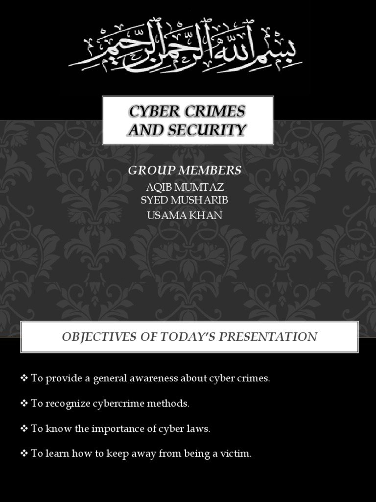 Cyber Crimes and Security | PDF | Computer Virus | Cybercrime