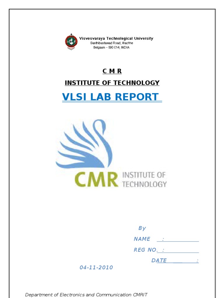 VLSI Lab Report: Digital and Analog Circuit Design Using Verilog and Layout Tools | PDF ...