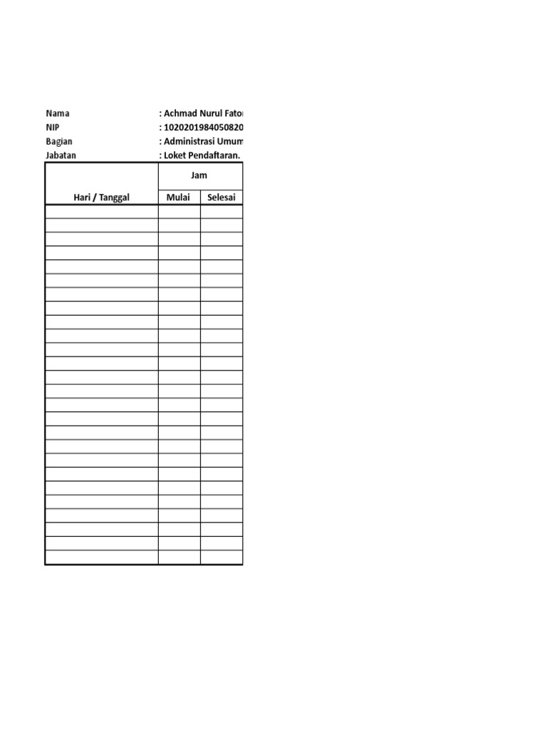 Format Baru BCP | PDF