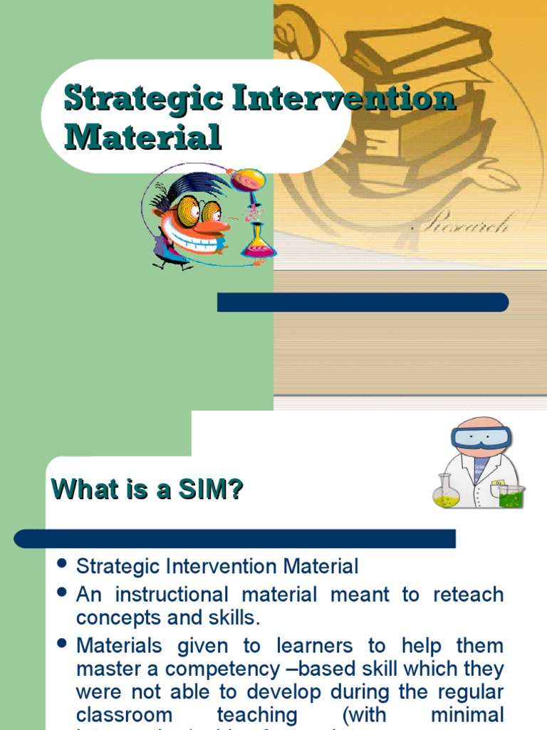 Strategic Intervention Material | Download Free PDF | Educational ...
