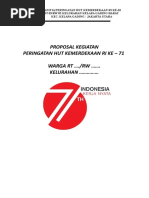 (DOC) Contoh Proposal 17 Agustus Tingkat RT Dan Desa | PDF | Olahraga ...