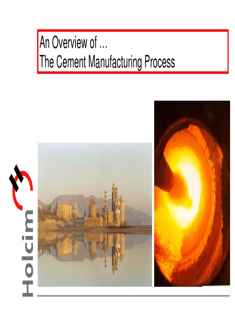 Cement manufacturing overview | PDF | Cement | Procedural Knowledge