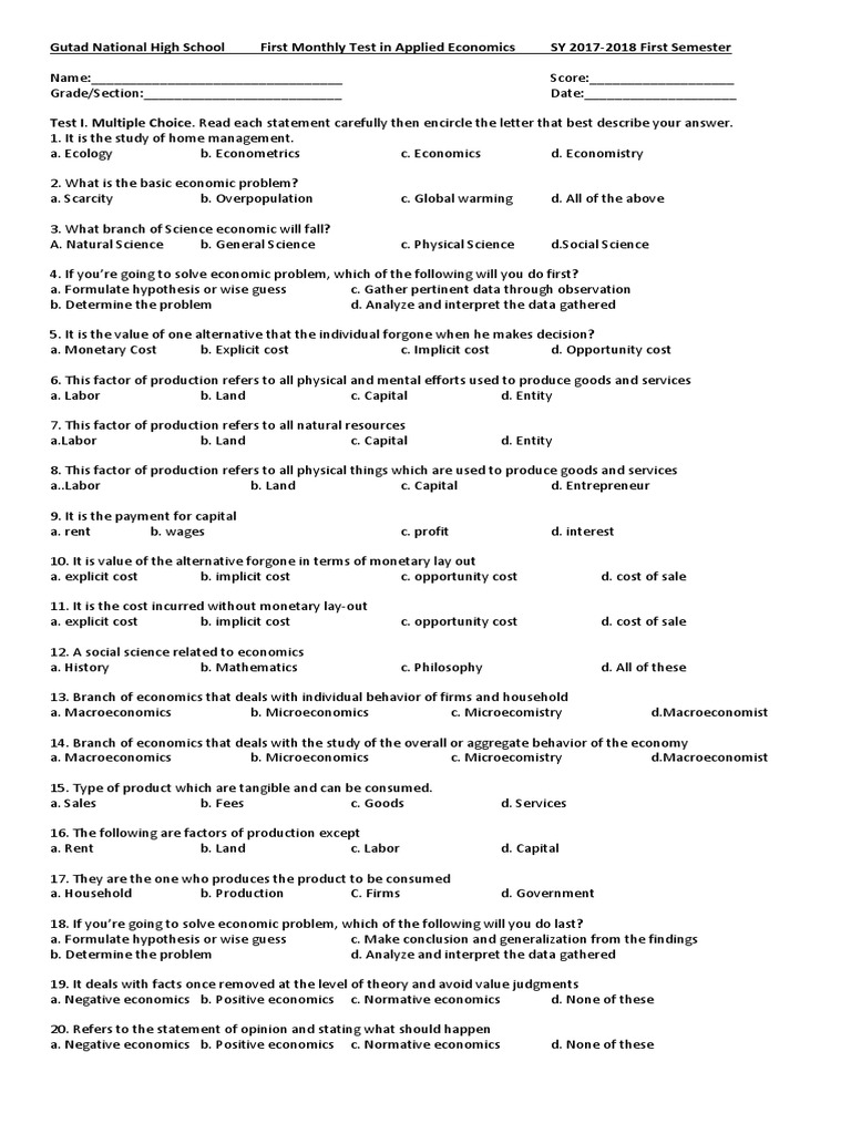 Tos | PDF | Macroeconomics | Economics
