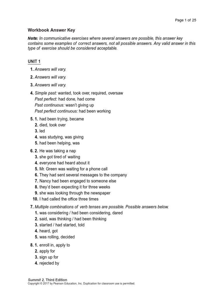 Summit 2 Workbook Answers Third Edition | PDF | Wireless Access Point ...