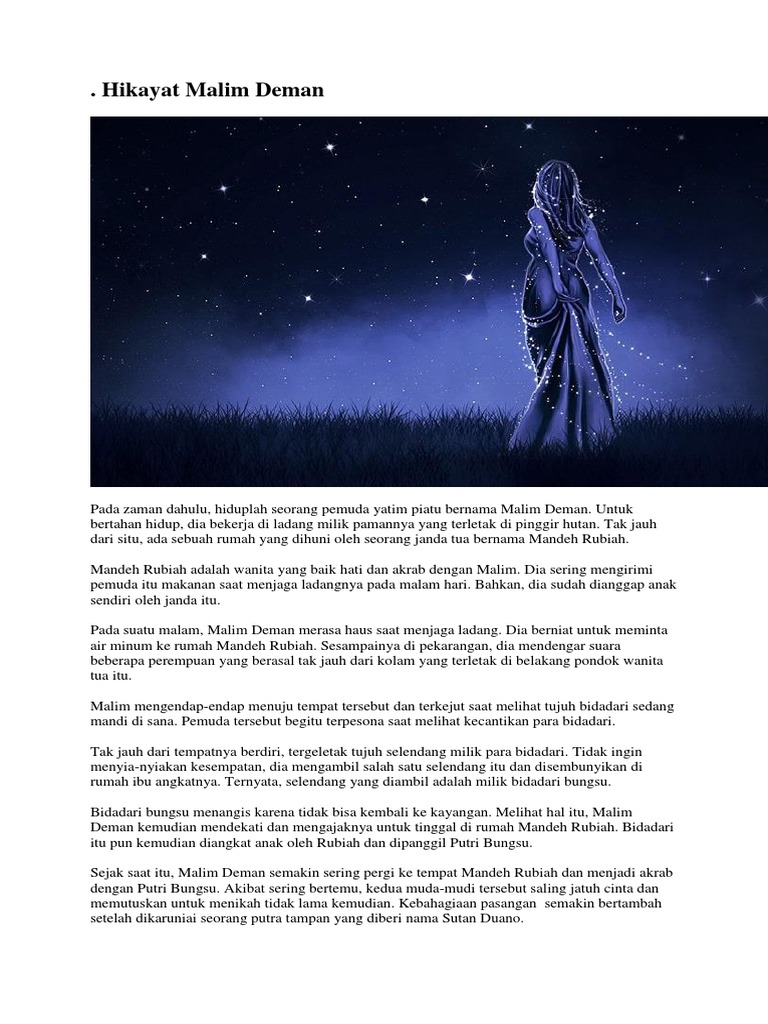 Hikayat Malim Deman | PDF