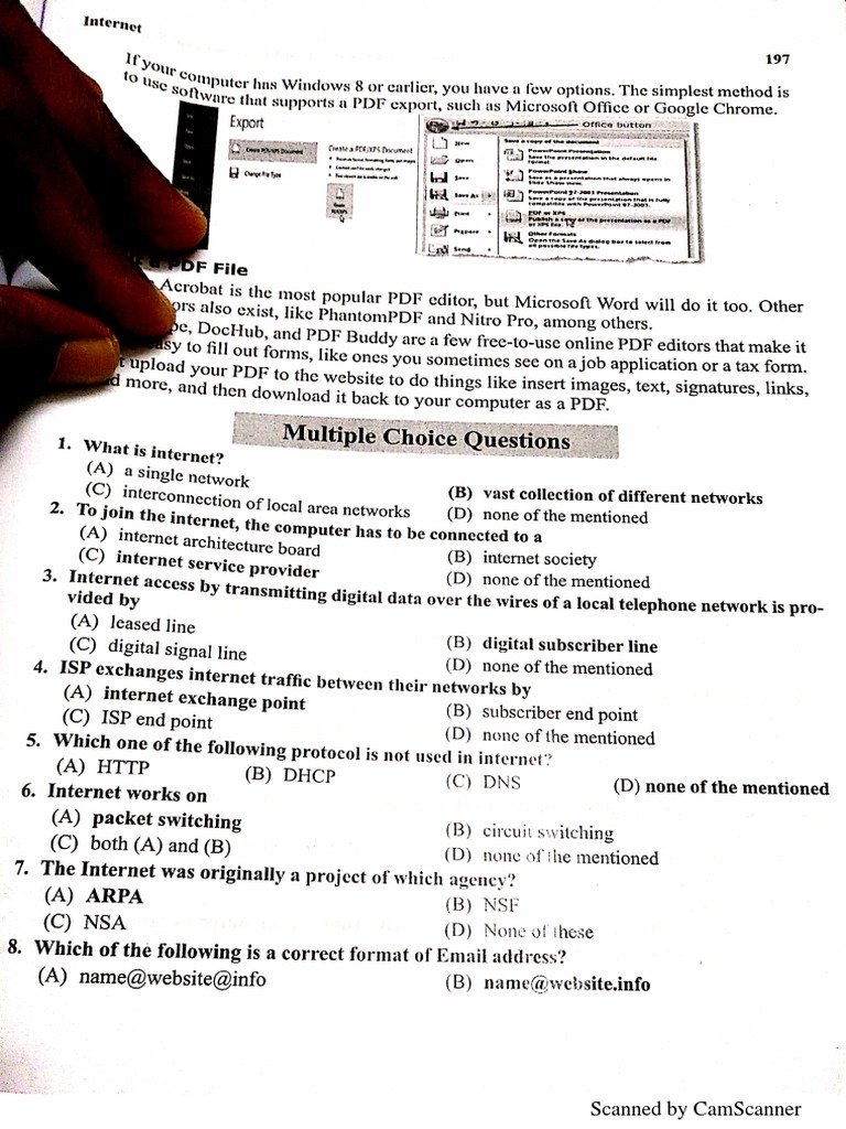 Chapter 6 Internet PDF | PDF