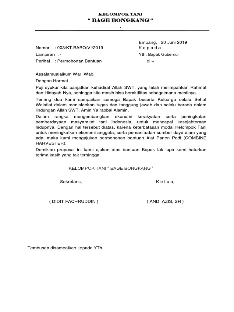 Proposal Combine Harvester - Ocee | PDF | Ilmu Sosial | Kesehatan Holistik