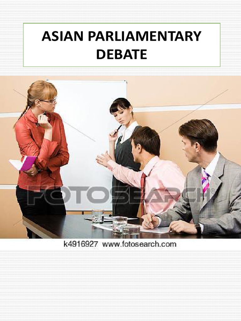 Asian Parliamentary Debate 2019 | PDF | Argument | Deductive Reasoning