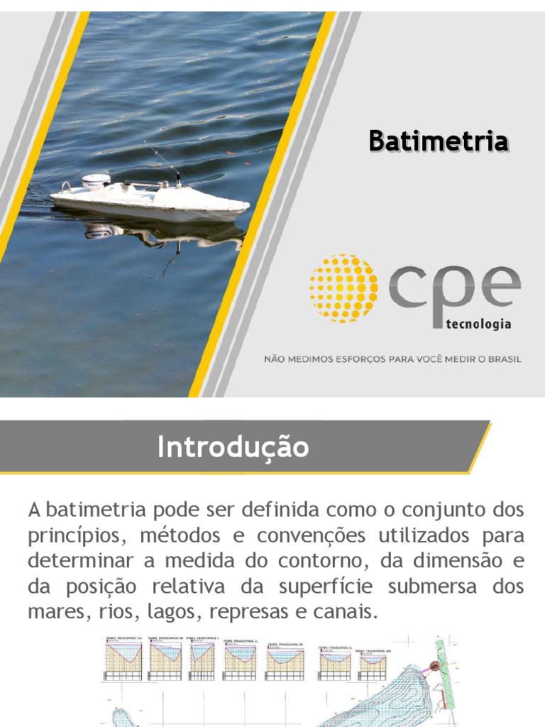 Curso de Batimetria - EAD | PDF | Sonar | Som