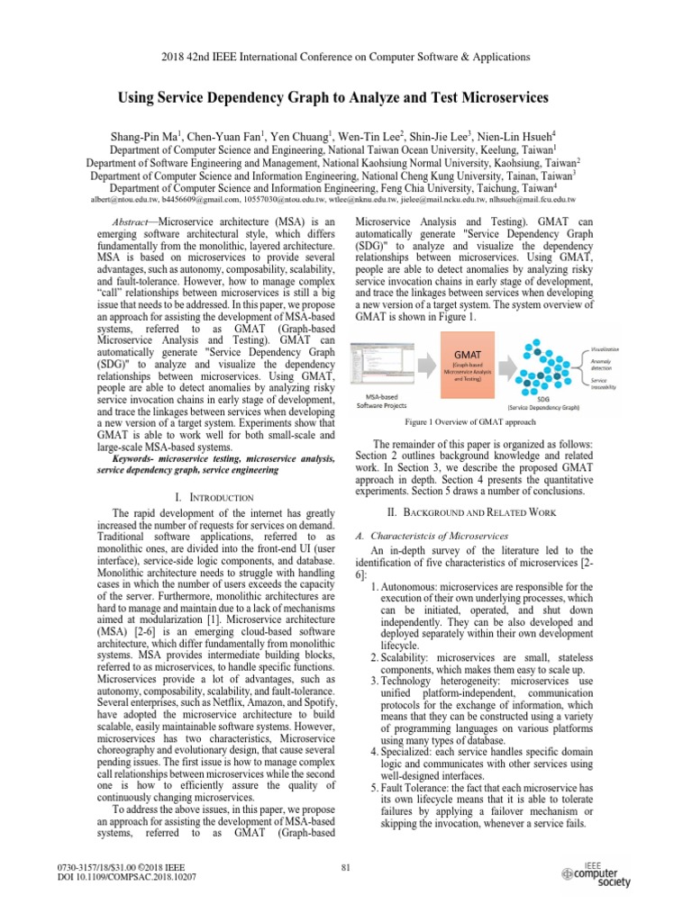 16 - Using Service Dependency Graph To Analyze and Test Microservices ...