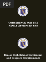 Strengthened Senior High School Curriculum | PDF | Curriculum | The Arts