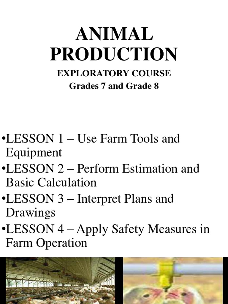 Animal Production | PDF | Nature