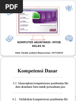 Pengenalan Myob Accounting 18 | PDF