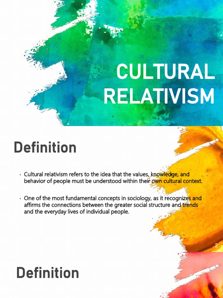 Cultural Relativism | PDF | Relativism | Morality