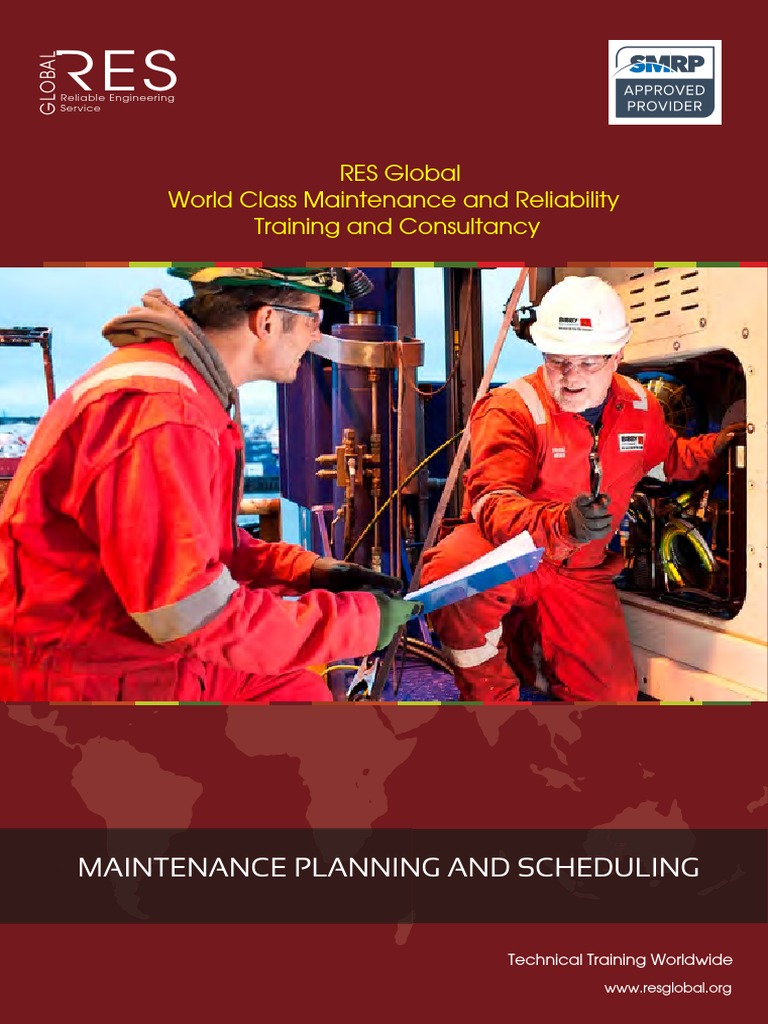 RES Global - Maintenance Planning and Scheduling | PDF | Reliability ...