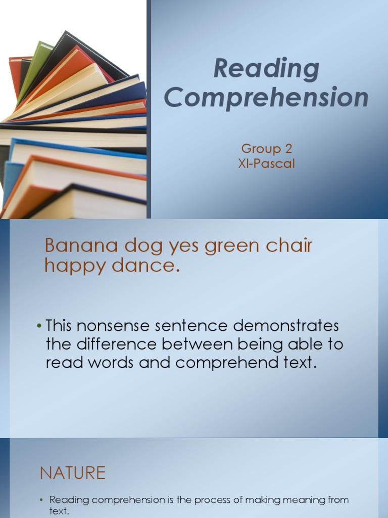 Reading vs. Comprehension Explained | PDF | Reading Comprehension ...