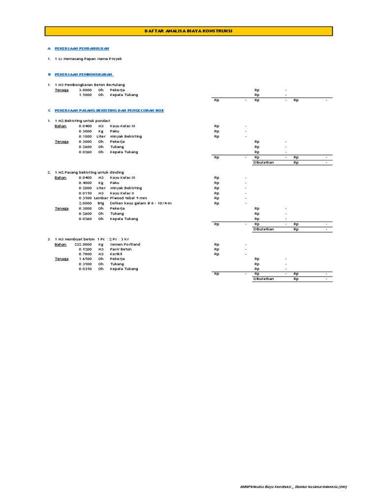 Rab Box Culvert Tahap I | PDF