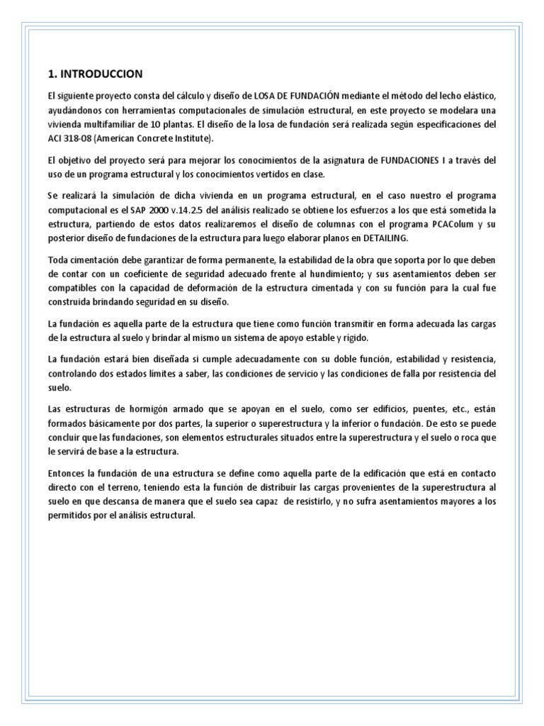 TUBULONES | PDF | Fundación (Ingeniería) | Hormigón