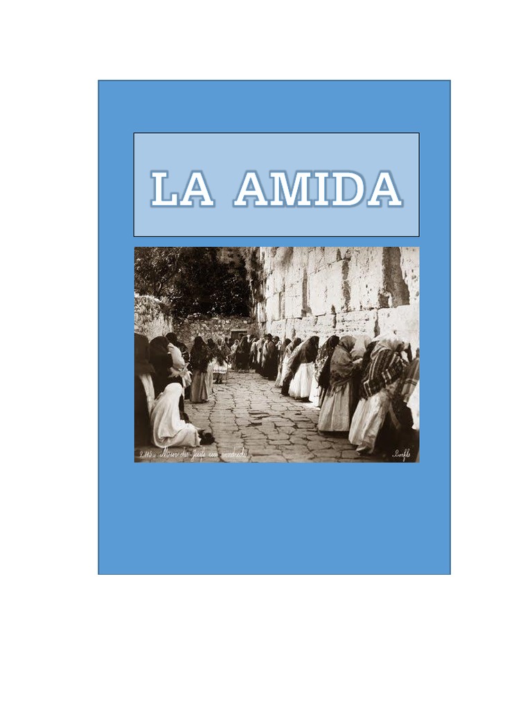 Preparación y Estructura de la Amida | PDF | Nombres de Dios en el judaísmo | Perdón