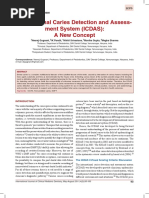 ICCMS and ICDAS Caries Management Guide | PDF | Human Tooth | Tooth Enamel