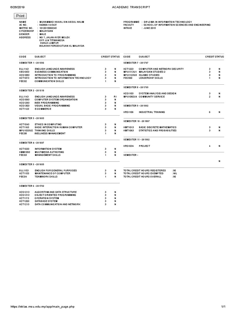 Eklas PDF | PDF | Malaysia | Computer Programming