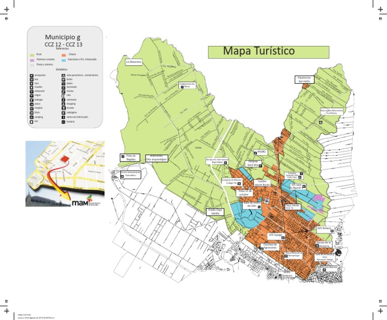 Mapa de Municipios de Montevideo | PDF