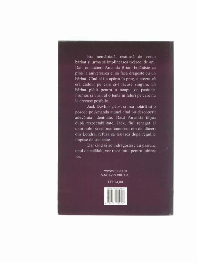 Barbatul Platit PDF | PDF