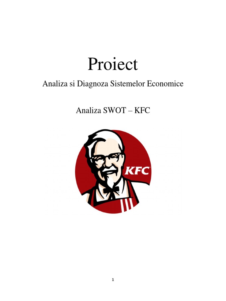 Analia Swot KFC | PDF