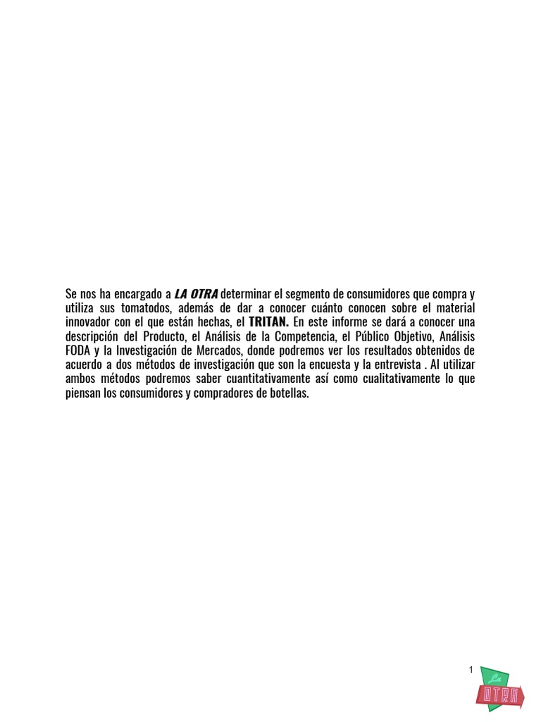 BASA Investigación | PDF | El plastico | Alimentos