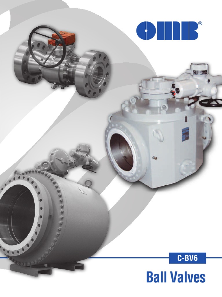 C-BV6 - Medium - Ball Valves | PDF | Valve | Mechanical Engineering