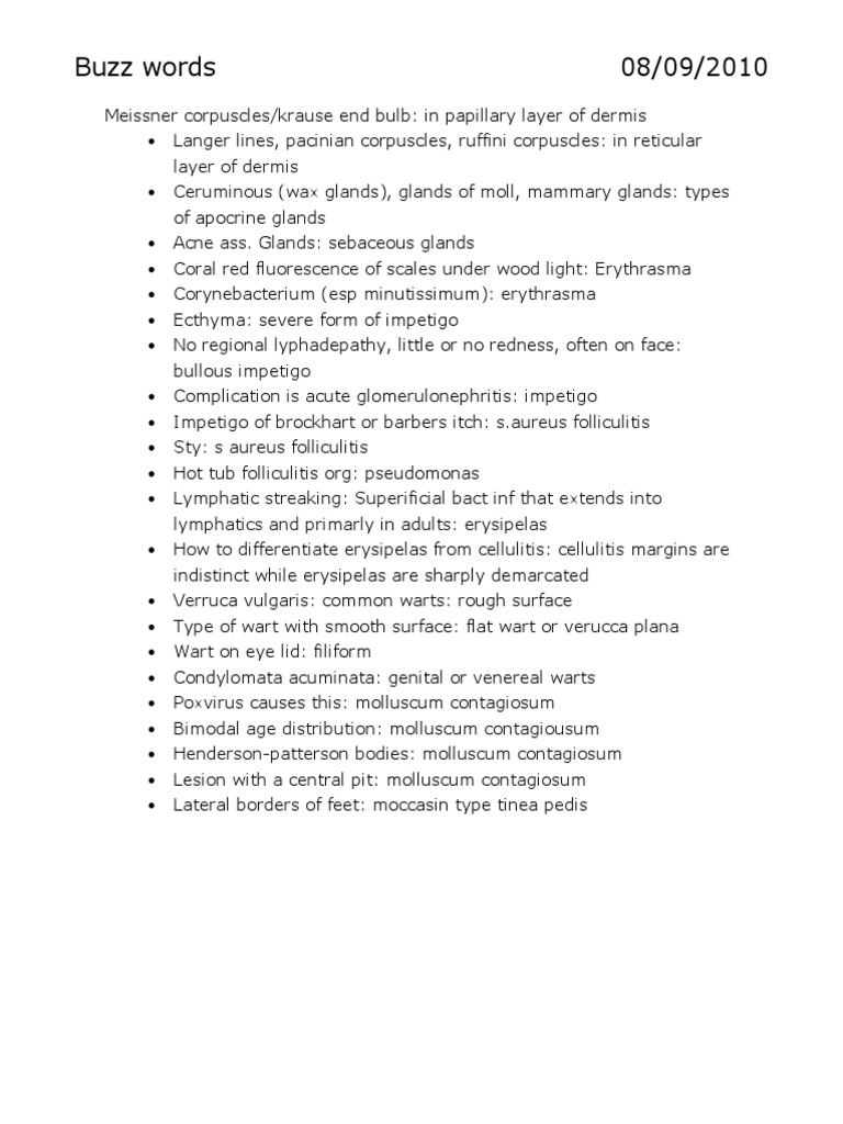 Buzz Words | PDF | Bone | Osteoporosis