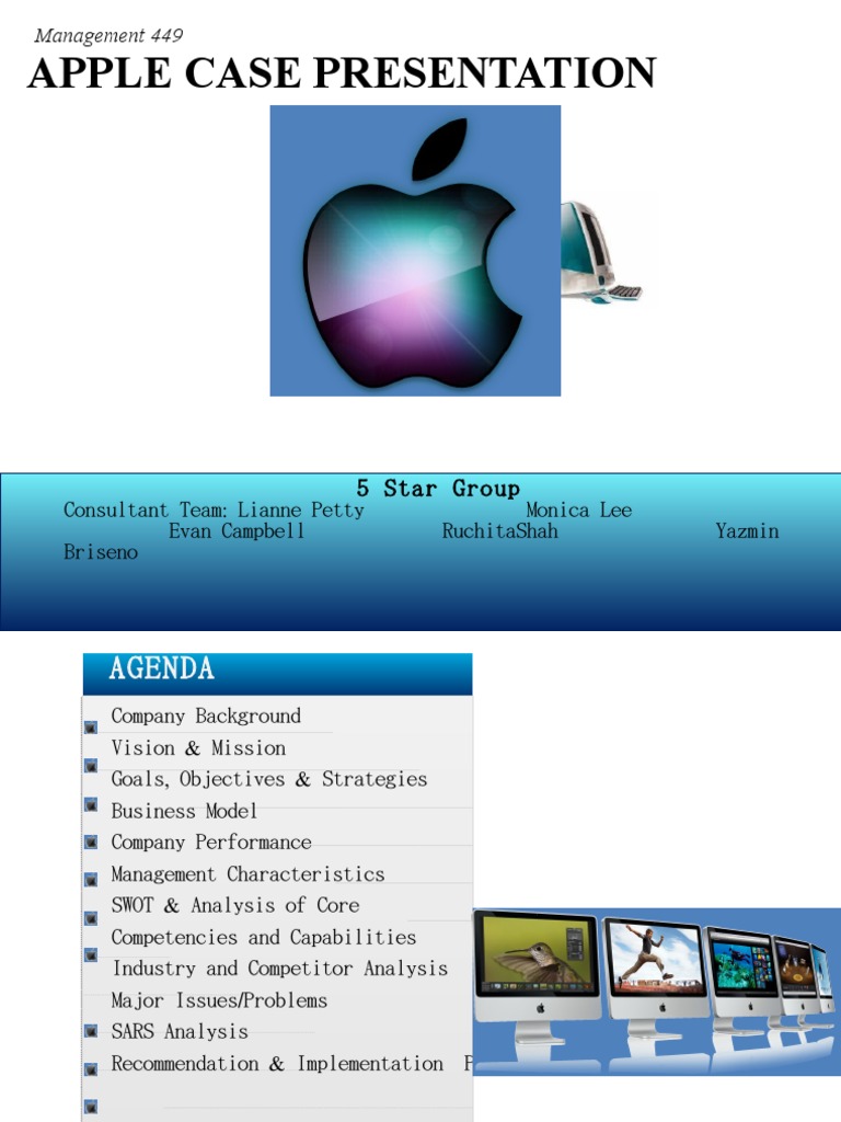 Apple Case Presentation | PDF | Apple Inc. | I Pod