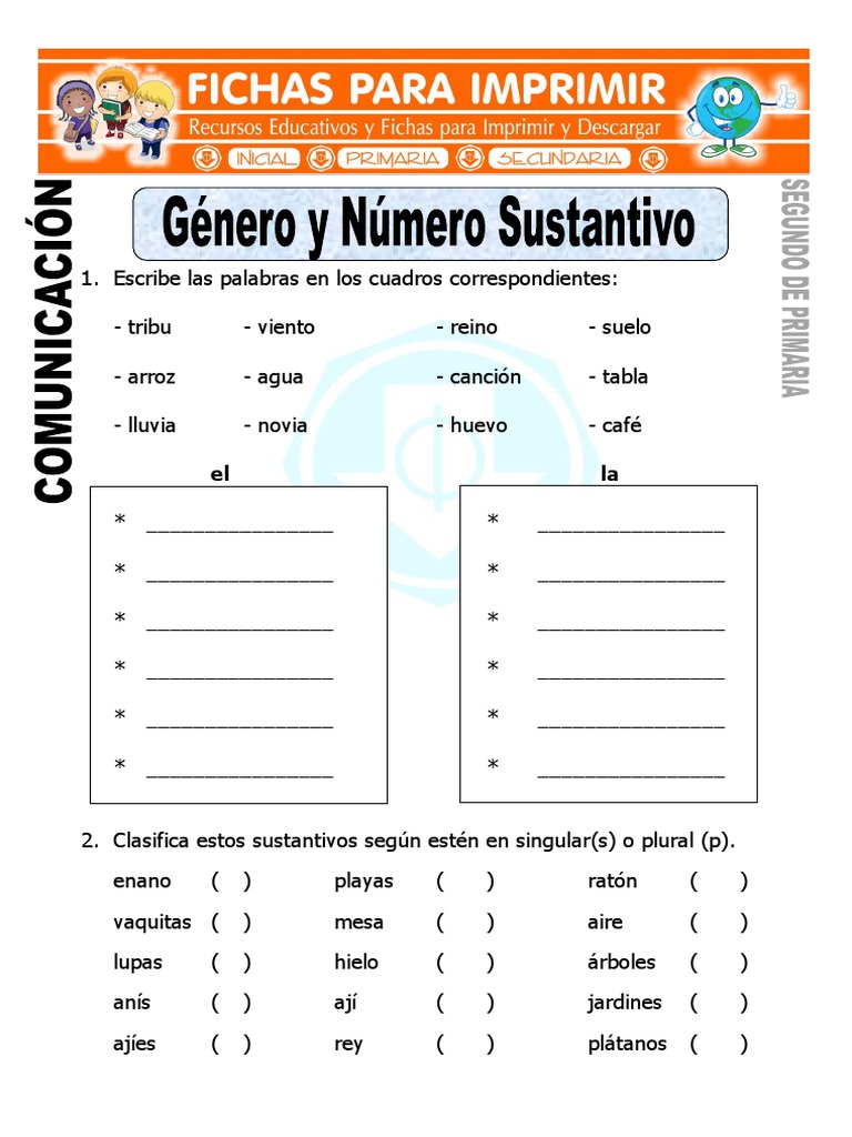 Genero y Numero | PDF