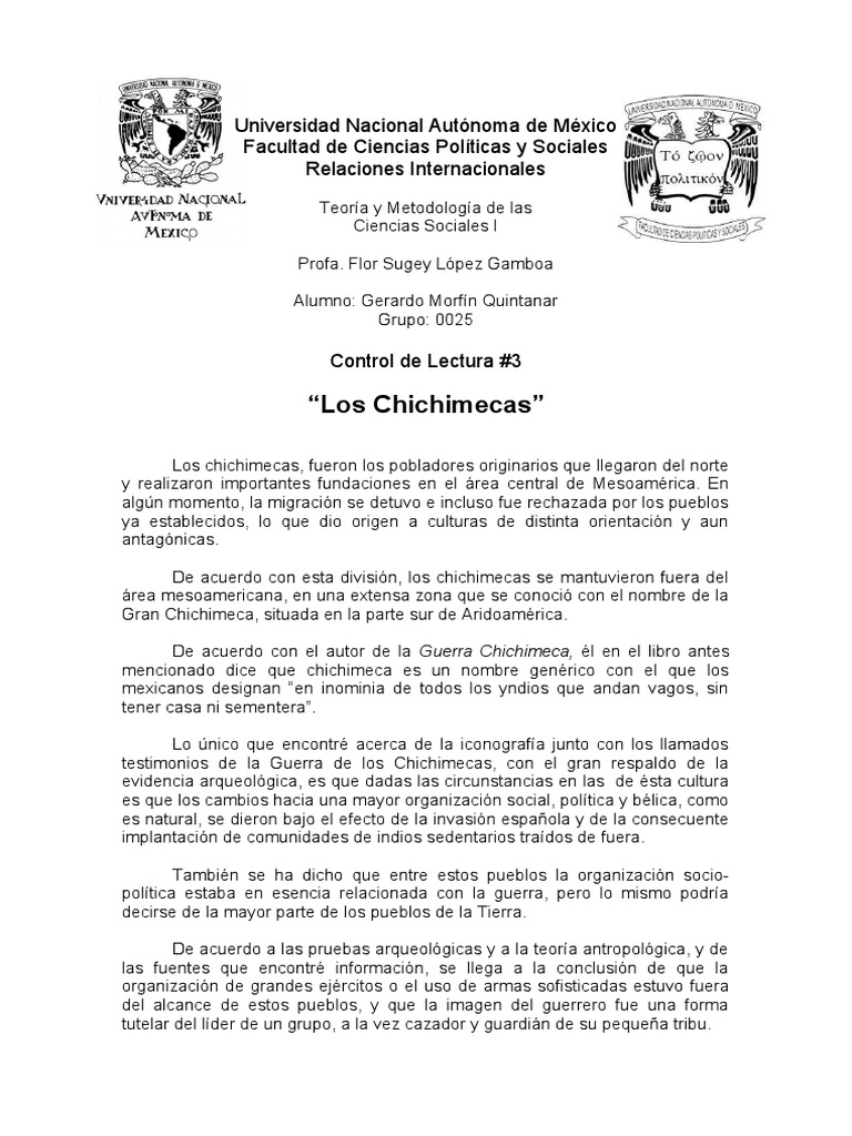 Chichimecas | PDF