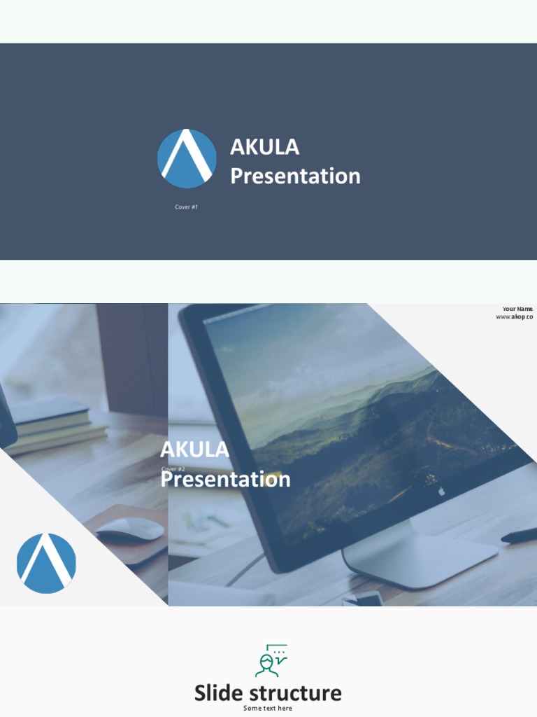 Free Powerpoint Template Akula | PDF | Typography | Text