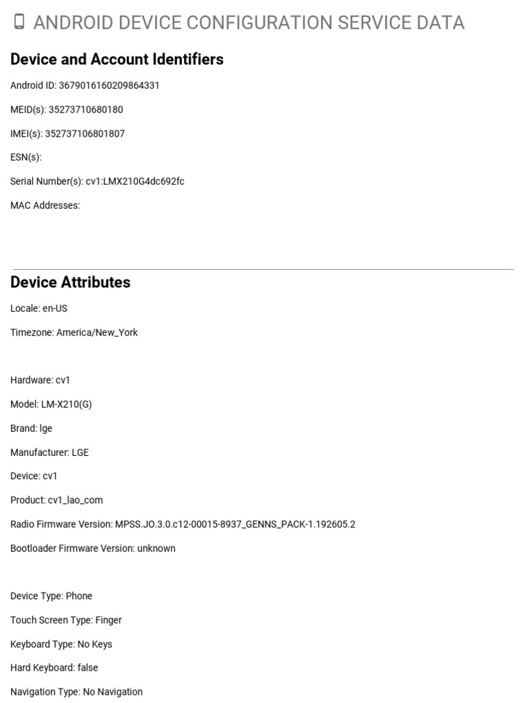 Device 3679016160209864331 | PDF | Google Play | Mobile Technology