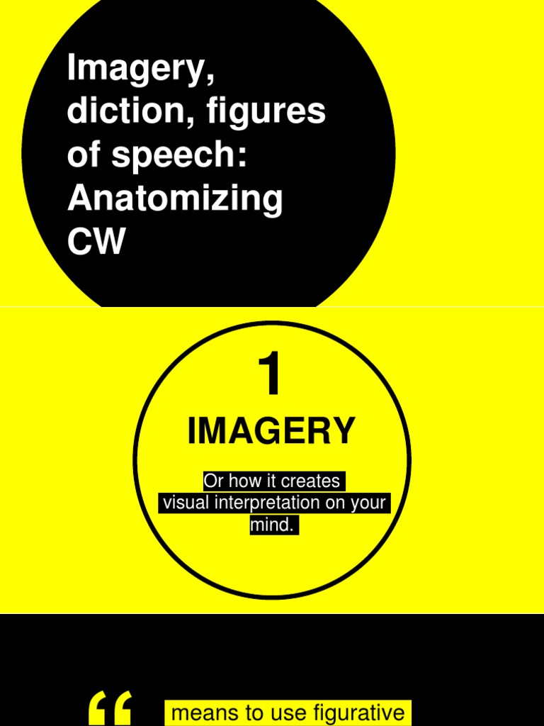 Writing with Imagery & Diction | PDF | Word