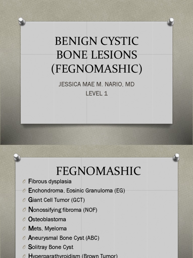 Benign Cystic Bone Lesions | PDF | Metastasis | Multiple Myeloma