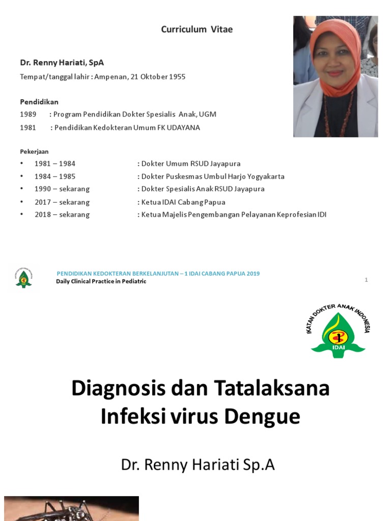 Diagnosis Dan Tatalaksana Infeksi Virus Dengue | PDF