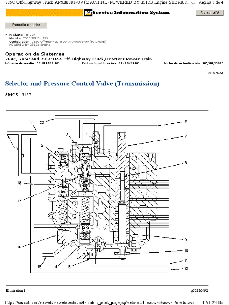 Valvula Selectora Trans. | PDF | Valve | Transmission (Mechanics)