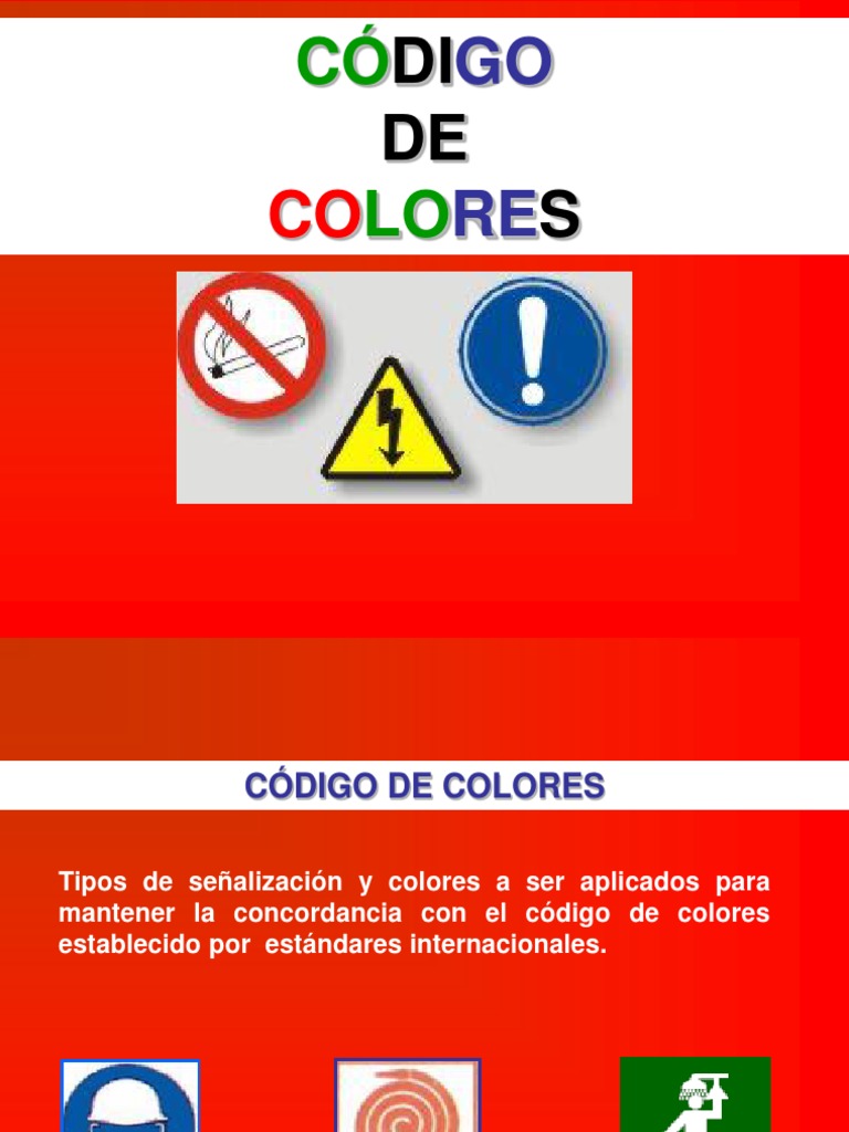 Codigo de Colores | PDF