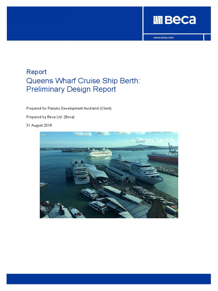 Design Report | PDF | Deep Foundation | Tide