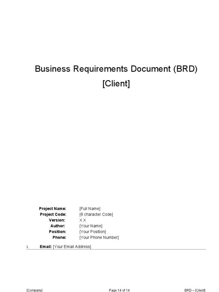02 - BRD - Business Requirements | PDF | Business Process | Usability