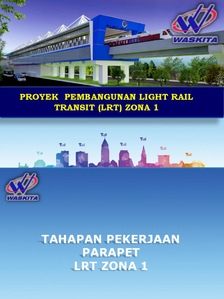 Dokumentasi Pekerjaan Parapet LRT Zona 1 | PDF