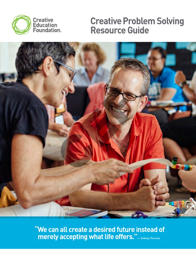 CPS-Guide To Problem Solving Skills | PDF | Creativity | Brainstorming