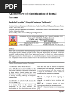 Ellis Classification Dentistry | PDF