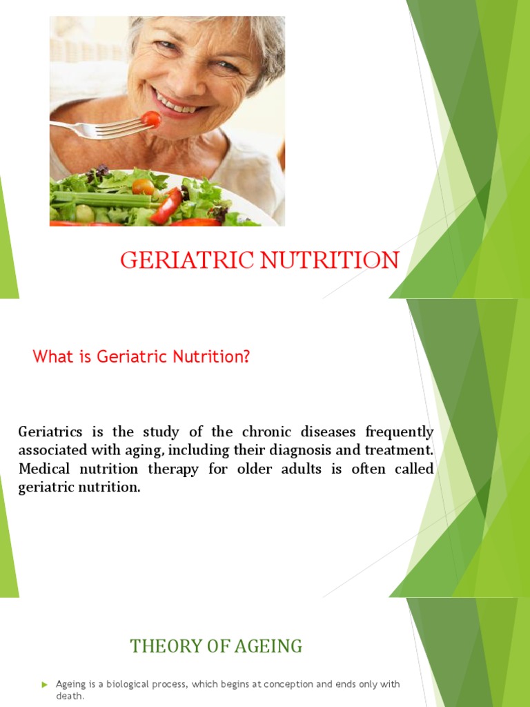 Nutritional Considerations for an Aging Population: Understanding the ...