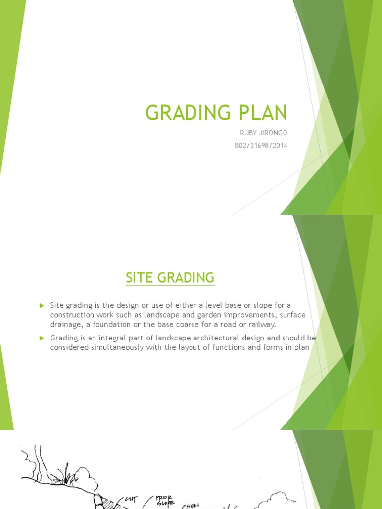 Grading Plan | PDF