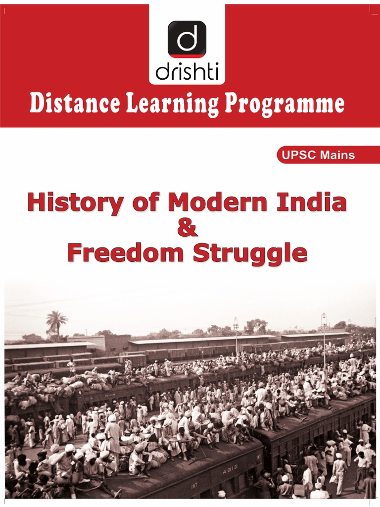 Modern India History & Freedom | PDF | Famine | British Raj